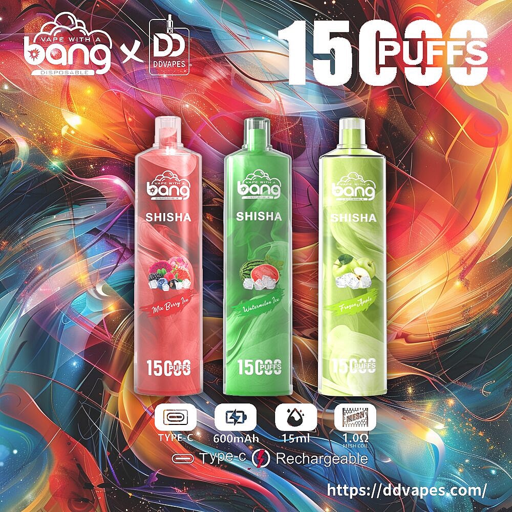 Bang ShiSha 15000 15K Puffs Disposable Vape – DDVAPES
