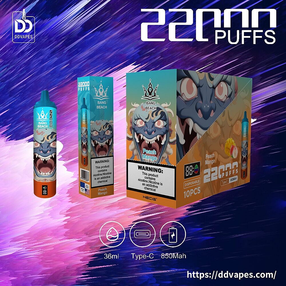 Bang Beach 22000 Puffs 22k Disposable Vape – DDVAPES
