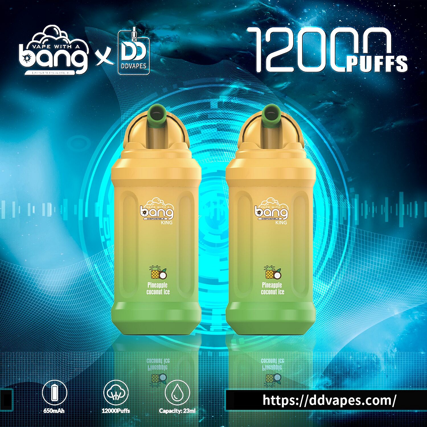 Bang King 12K 12000 Puffs Disposable Vape – DDVAPES