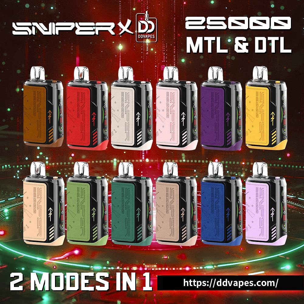 VAPMOD SNIPER 25000 Puffs 25k Disposable Vape – DDVAPES